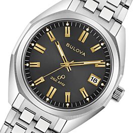 Bulova Classic Precisionist Jet Star 262kHz Quartz Watch 96B415