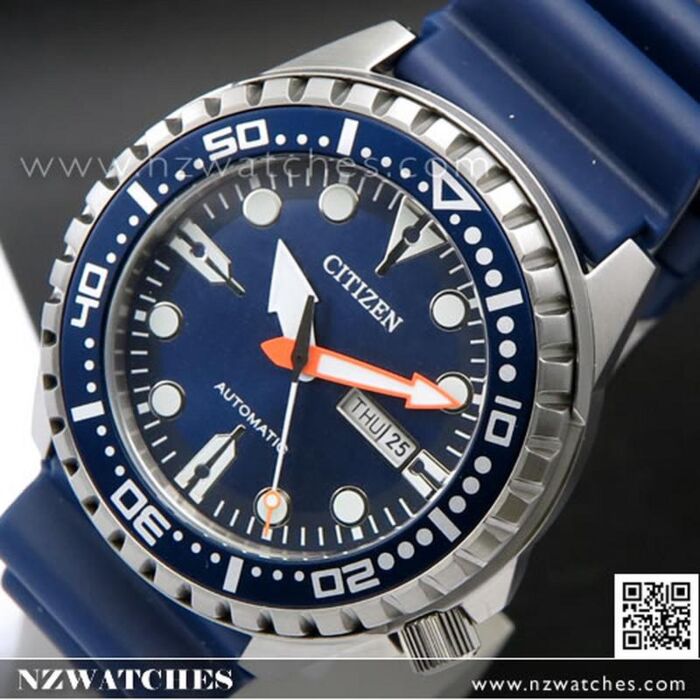 Promaster Nh8381 CITIZEN NH8381-12LB Marine Automatic 100M Sports Watch ...